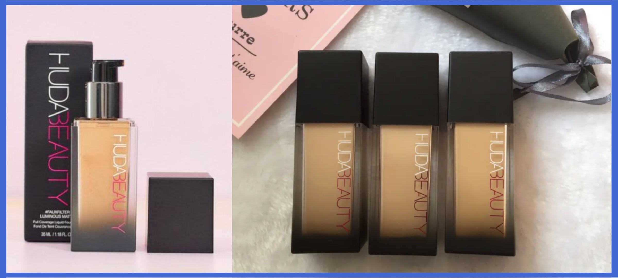 We Tried Huda Beauty's New FauxFilter Luminous Matte Foundation — Here ...