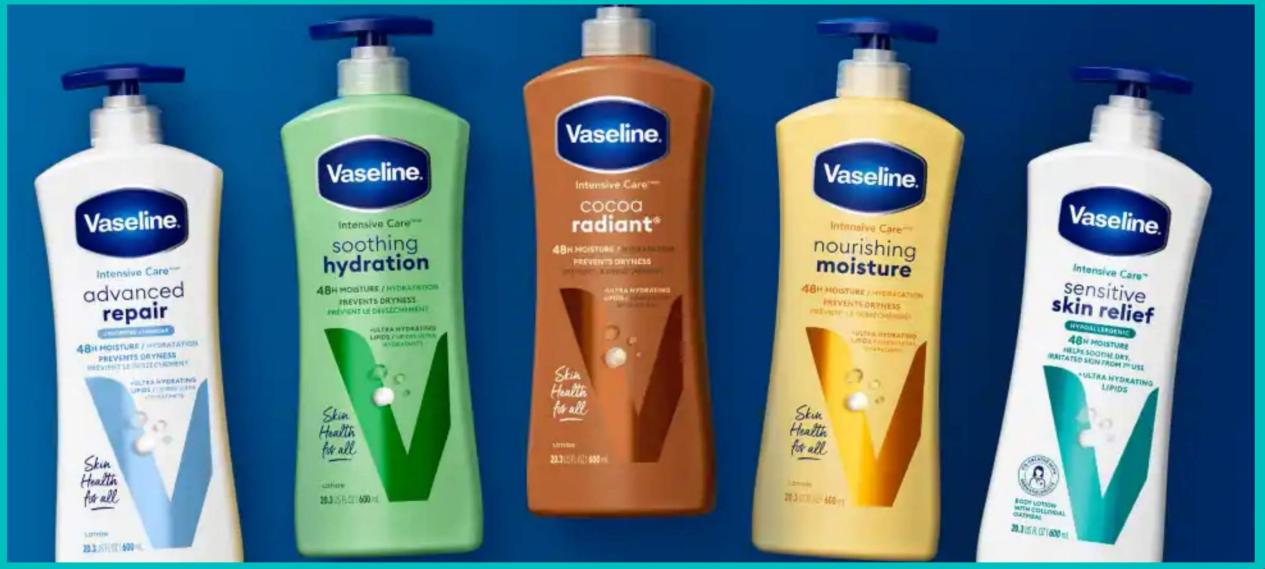 Vaseline, the Leading Skincare Brand: Comprehensive Nourishment for ...